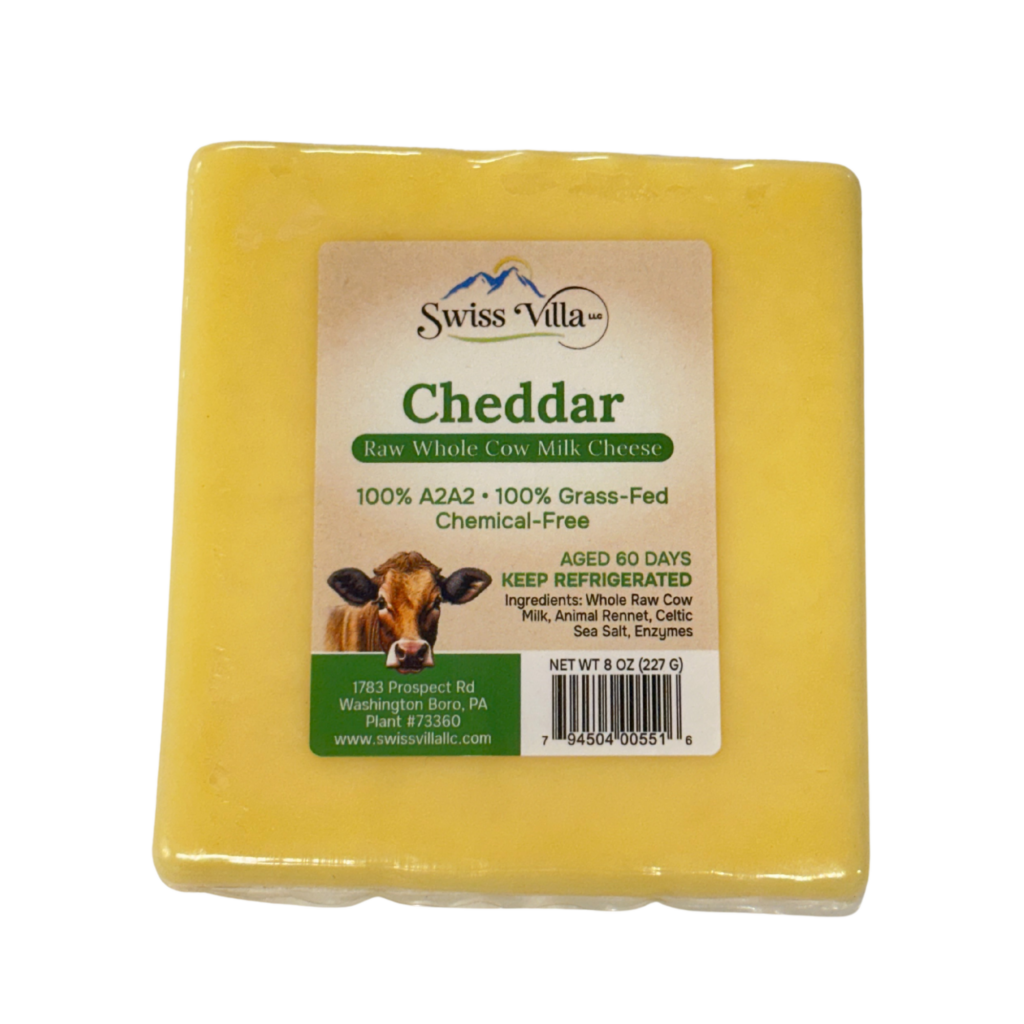 Raw Grass-Fed Cheese For Sale Online | Swiss Villa