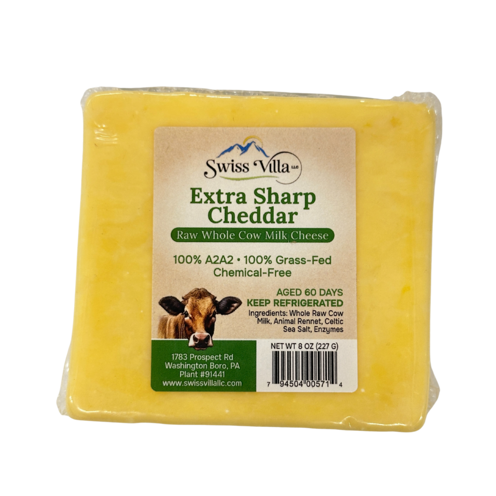 Raw Grass-Fed Cheese For Sale Online | Swiss Villa