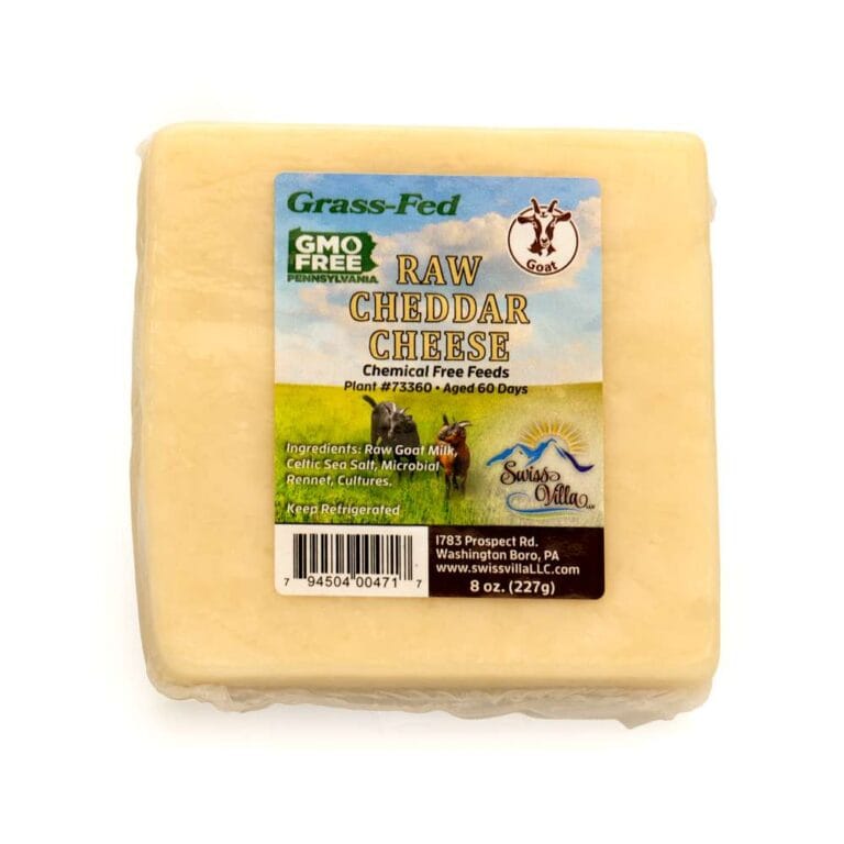 Raw Grass-Fed Cheese For Sale Online | Swiss Villa