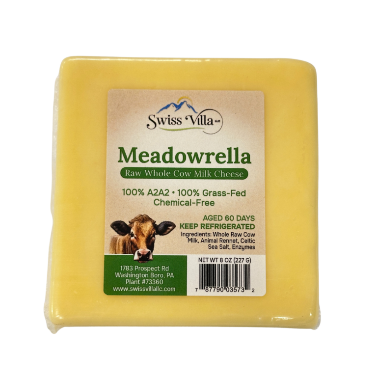 Raw Grass-Fed Cheese For Sale Online | Swiss Villa