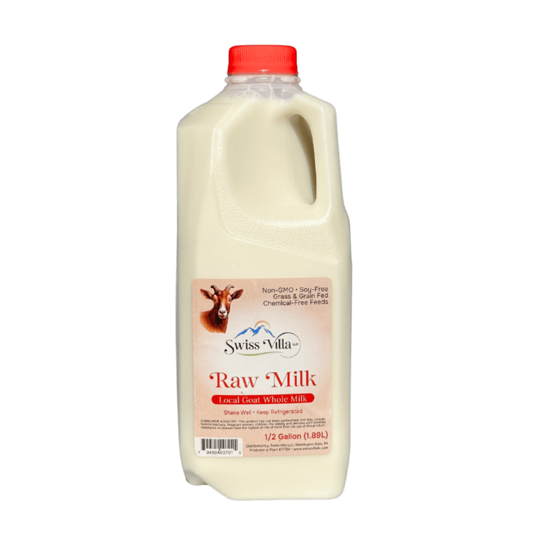 Grass-Fed Raw Goat Milk